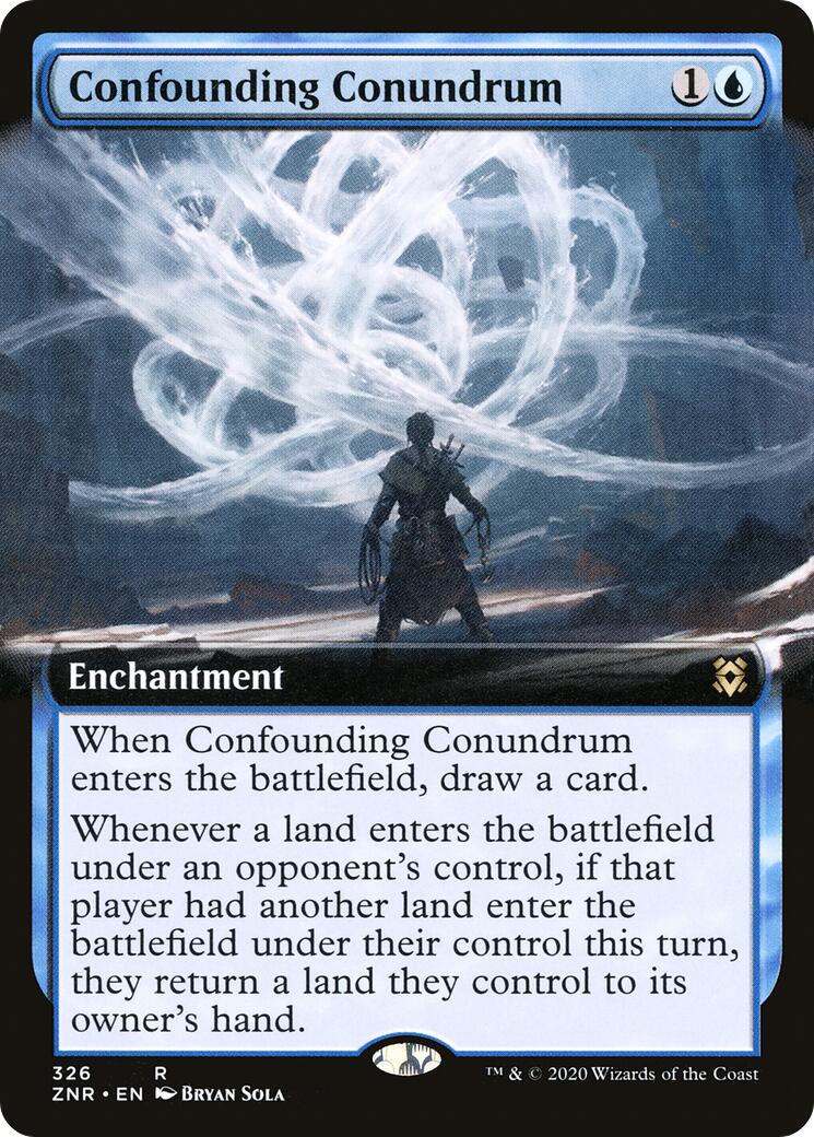 Confounding Conundrum (Extended Art) - Zendikar Rising - Magic: The ...
