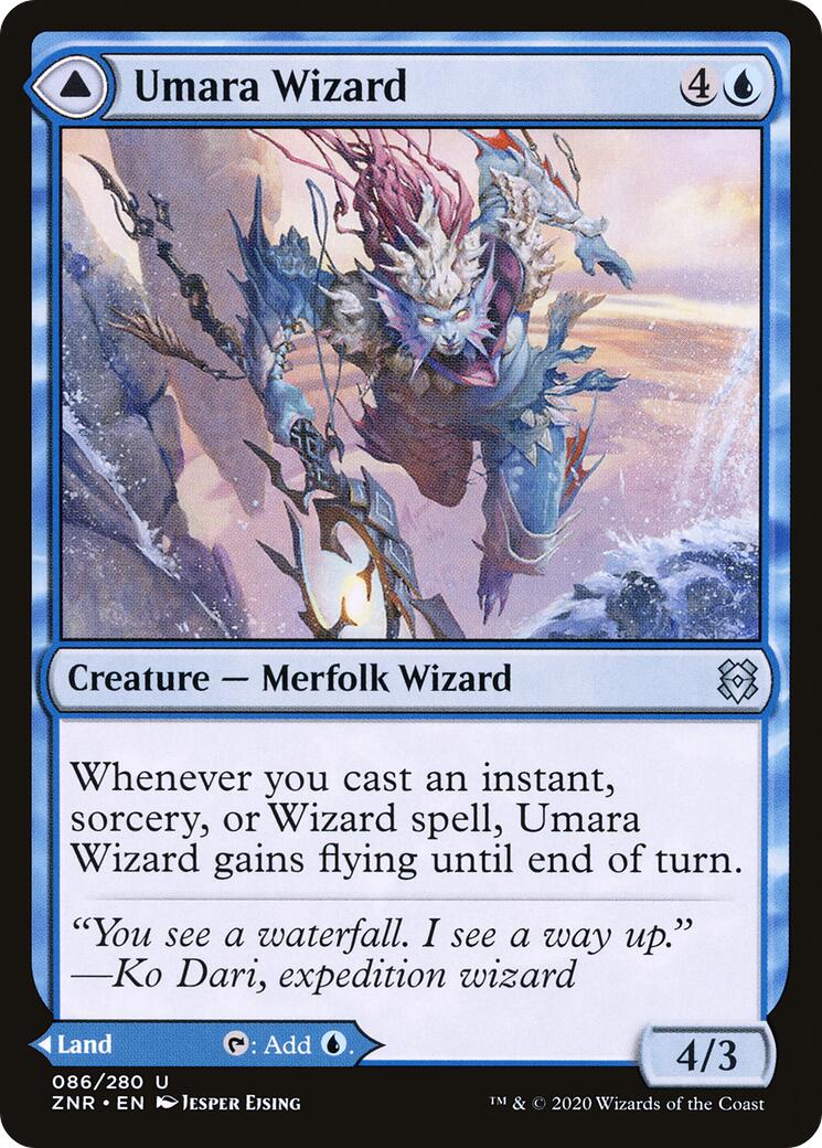 Umara Wizard - Zendikar Rising - Magic: The Gathering