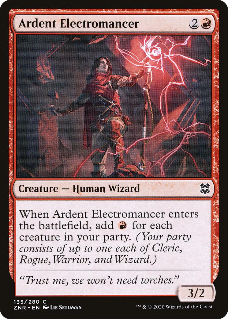 Ardent Electromancer - Zendikar Rising - Magic: The Gathering