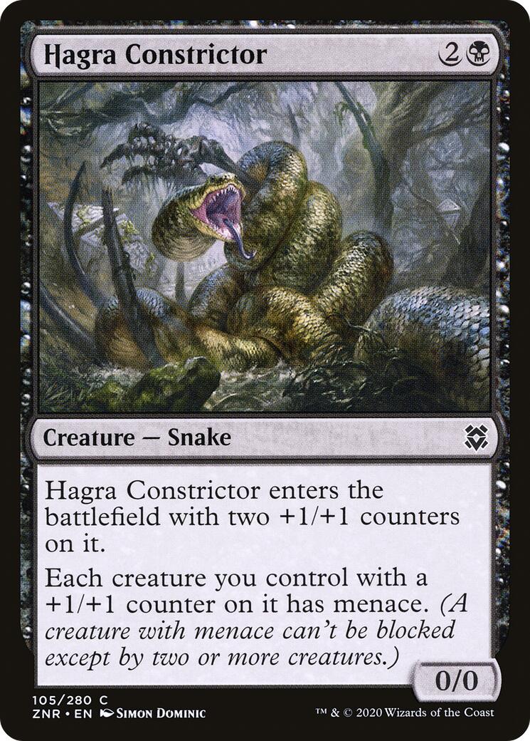 Hagra Constrictor - Zendikar Rising - Magic: The Gathering