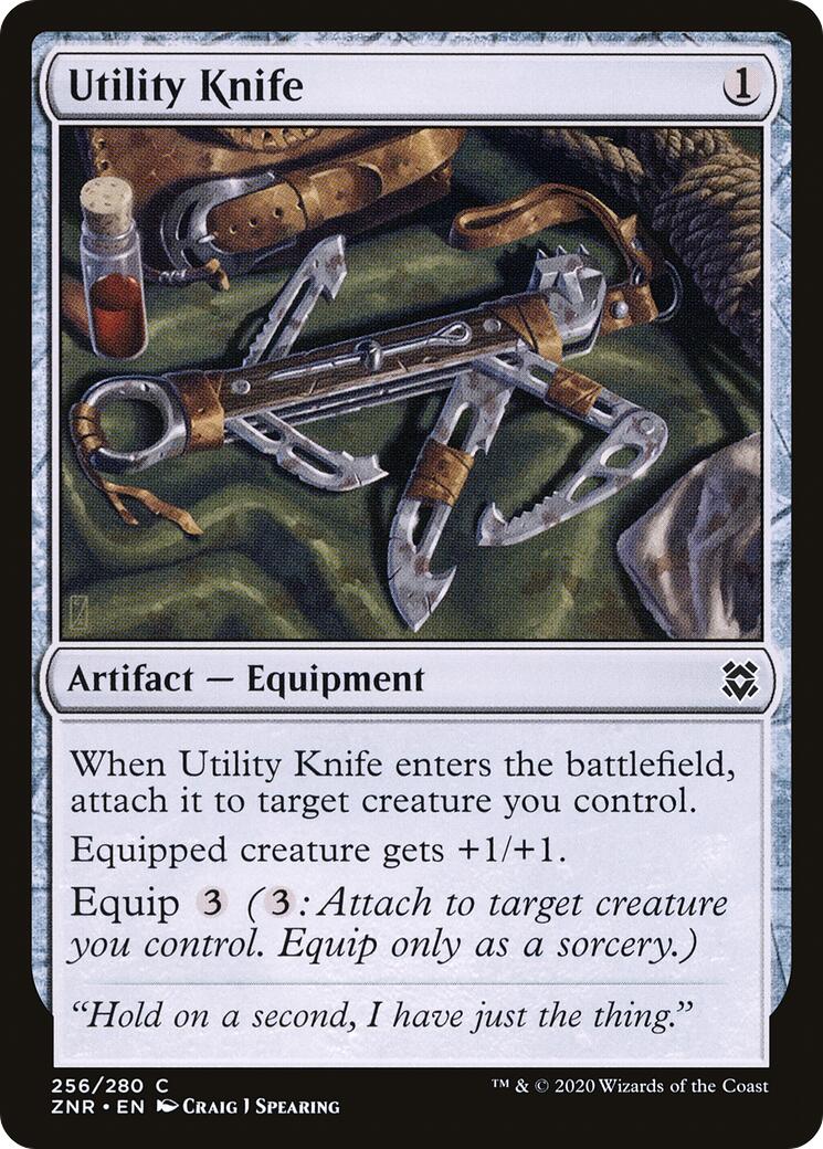 Utility Knife - Zendikar Rising - Magic: The Gathering