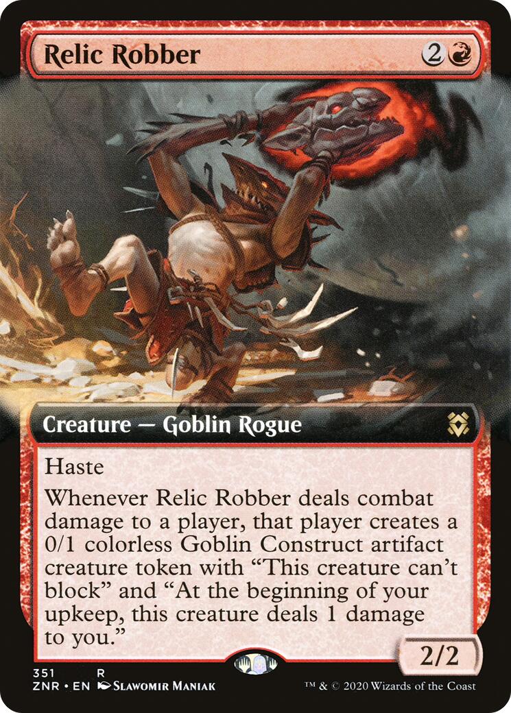 Relic Robber (Extended Art) - Zendikar Rising - Magic: The Gathering