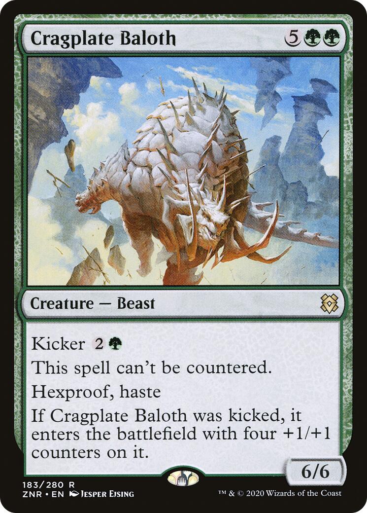 Cragplate Baloth - Zendikar Rising - Magic: The Gathering