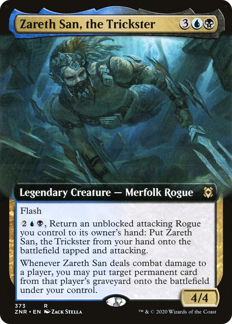 Zareth San, the Trickster (Extended Art) - Zendikar Rising - Magic: The ...