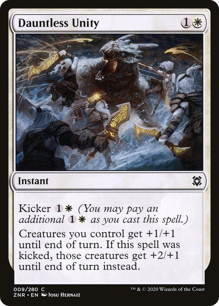 Dauntless Unity - Zendikar Rising - Magic: The Gathering