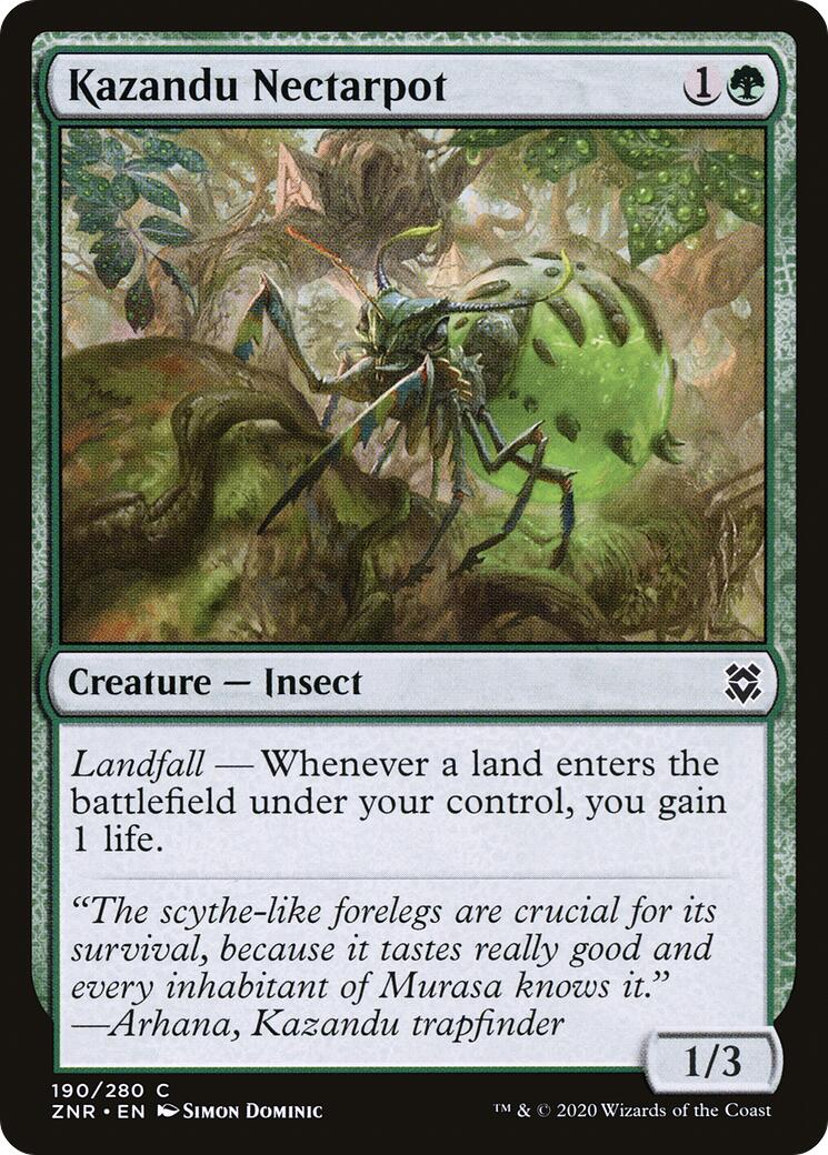 Kazandu Nectarpot - Zendikar Rising - Magic: The Gathering