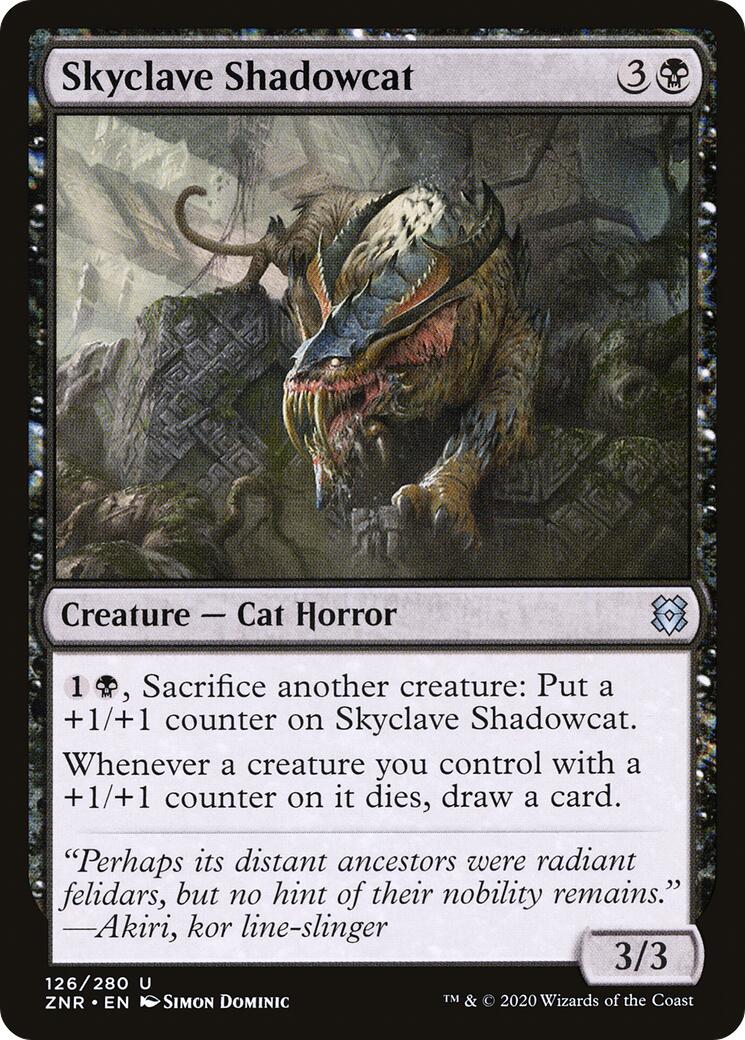 Skyclave Shadowcat - Zendikar Rising - Magic: The Gathering