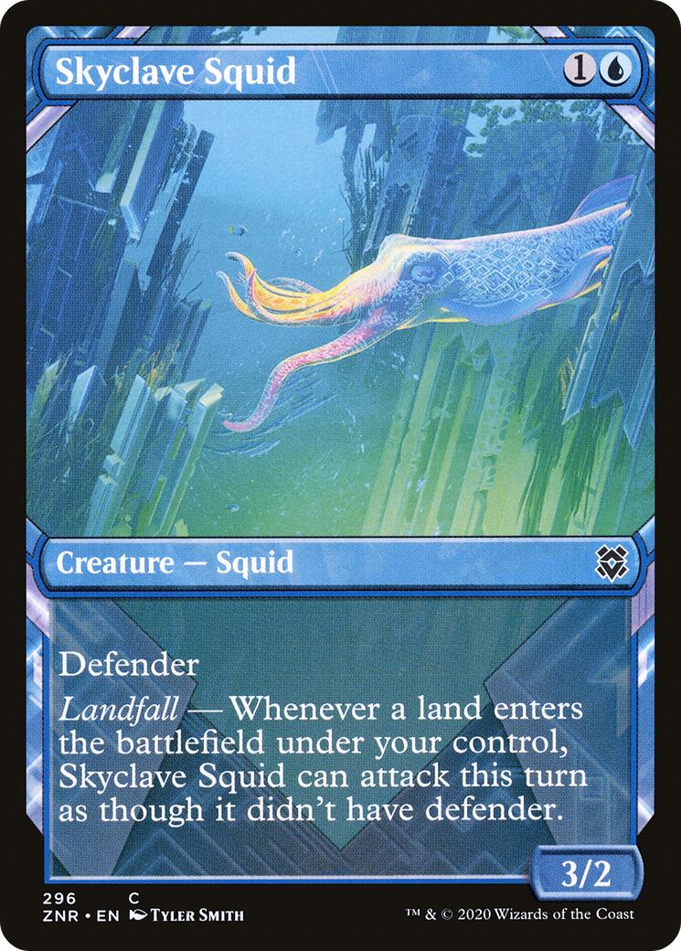 Skyclave Squid (Showcase) - Zendikar Rising - Magic: The Gathering