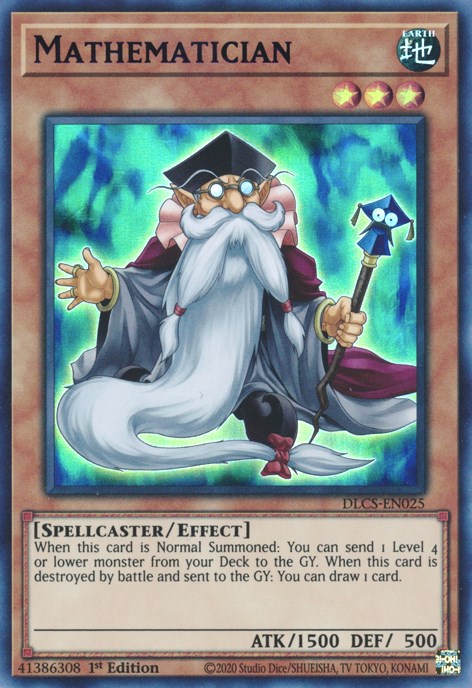 Mathematician (Blue) - Dragons of Legend: The Complete Series - YuGiOh