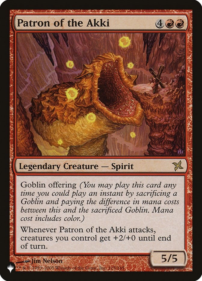 Patron of the Akki - The List Reprints - Magic: The Gathering