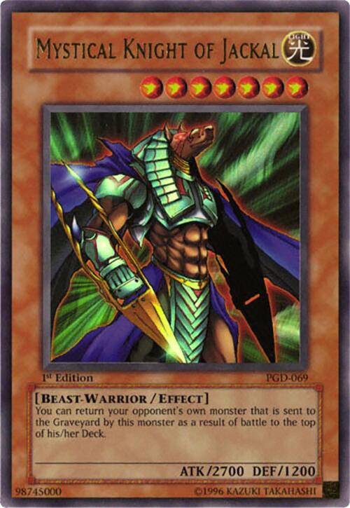 Mystical Knight of Jackal - Pharaonic Guardian - YuGiOh