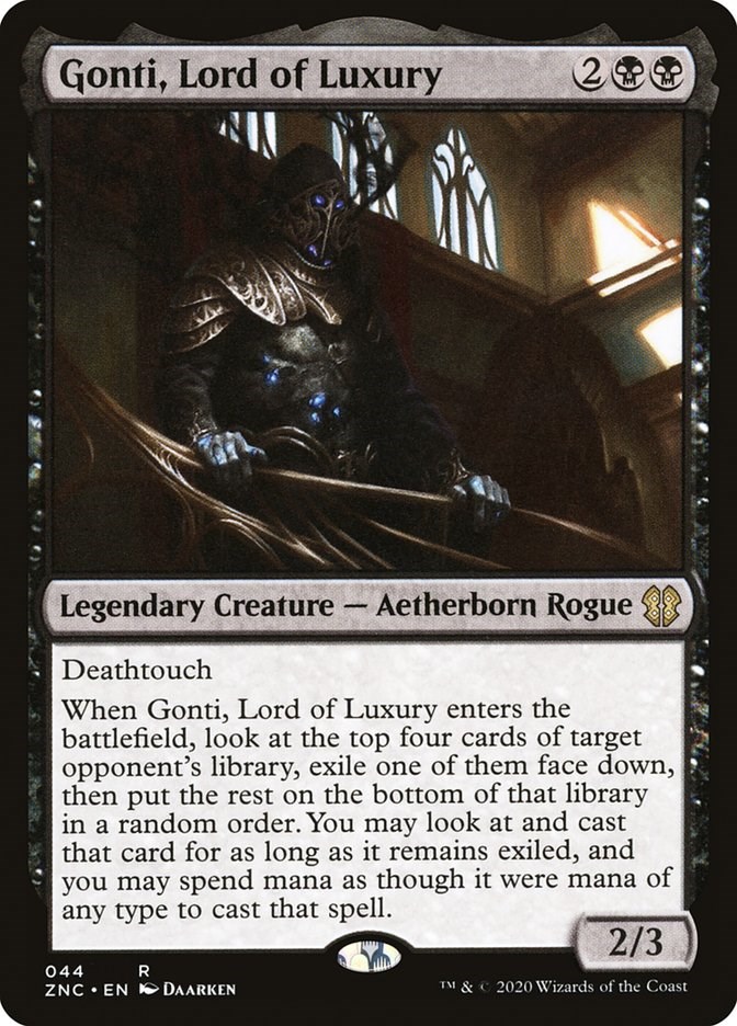 Gonti, Lord of Luxury - Commander: Zendikar Rising - Magic: The Gathering