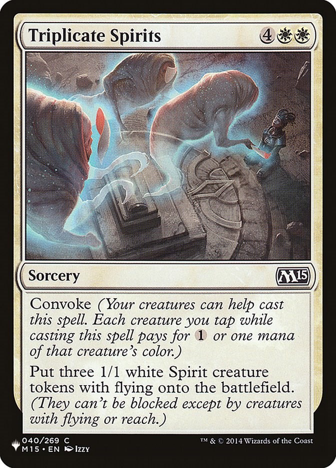 Triplicate Spirits - The List Reprints - Magic: The Gathering