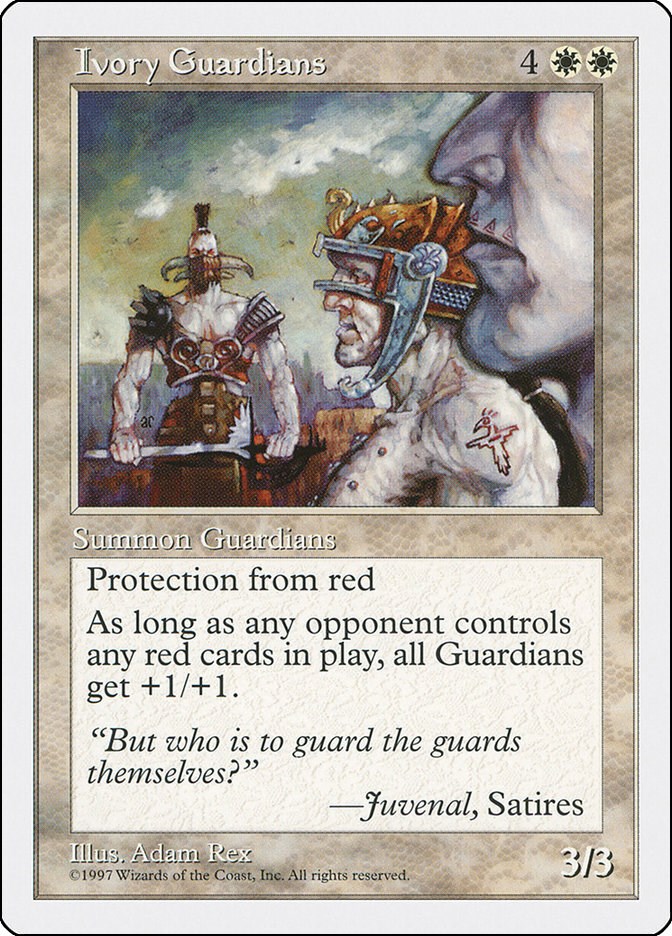 Ivory Guardians - Fifth Edition - Magic: The Gathering