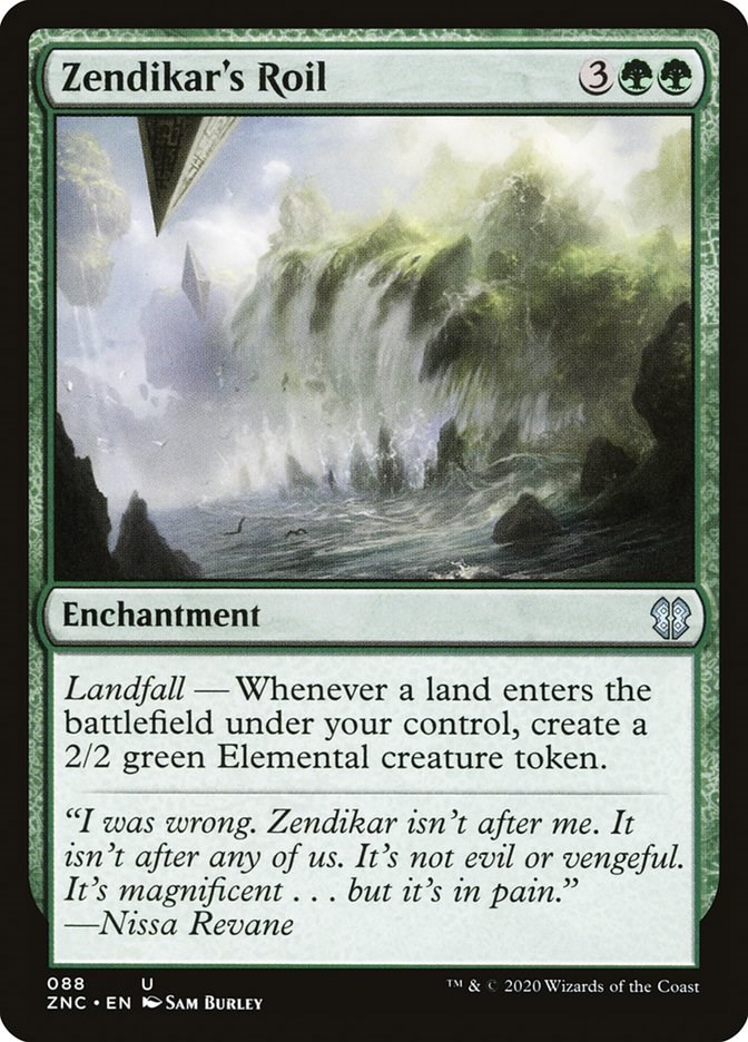 Zendikar's Roil - Commander: Zendikar Rising - Magic: The Gathering