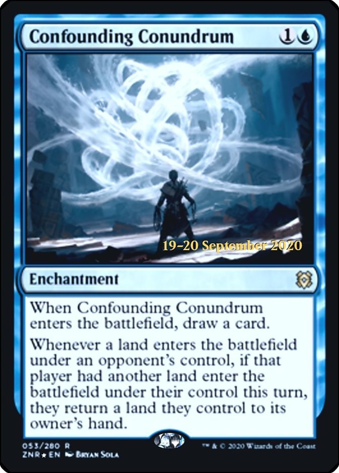 Confounding Conundrum - Prerelease Cards - Magic: The Gathering