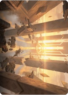 Skyclave Basilica Art Card - Art Series: Zendikar Rising - Magic: The ...