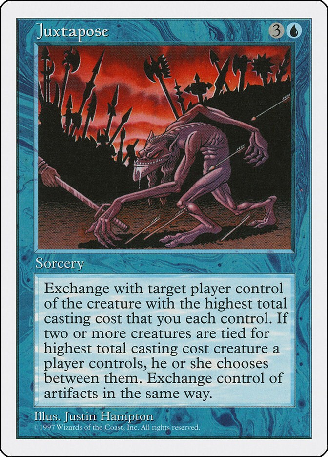 Juxtapose - Fifth Edition - Magic: The Gathering