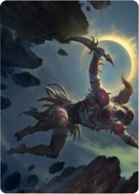 Nighthawk Scavenger Art Card - Art Series: Zendikar Rising - Magic: The ...