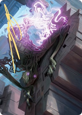 Skyclave Shade Art Card (Gold-Stamped Signature) - Art Series: Zendikar ...