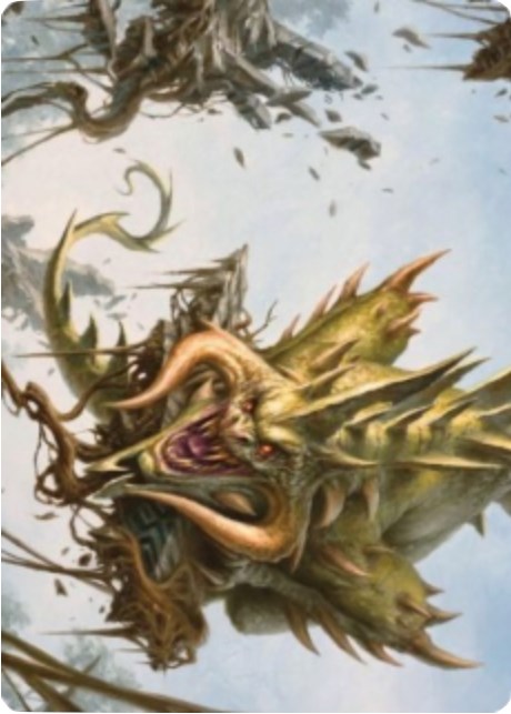 Canopy Baloth Art Card - Art Series: Zendikar Rising - Magic: The Gathering