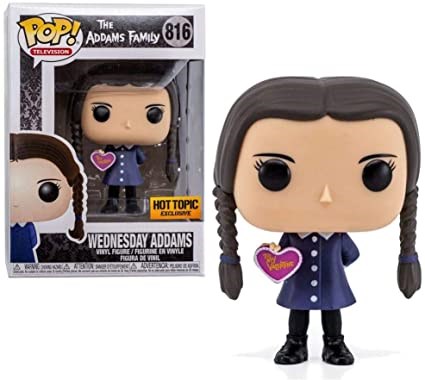 The Addams Family: Wednesday Addams (Valentines) (Hot Topic Exclusive ...