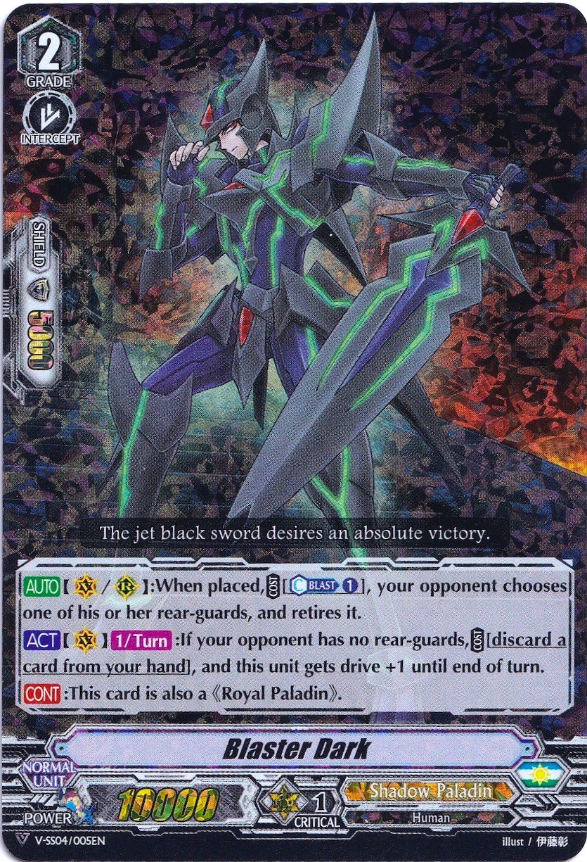 Blaster Dark (RRR Foil) - V-SS04: Majesty Lord Blaster - Cardfight Vanguard