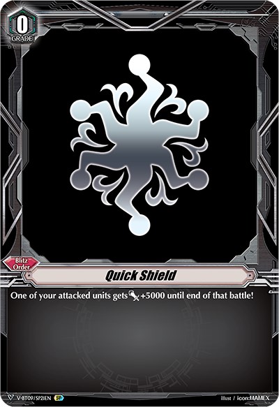 Quick Shield (Pale Moon) (SP) - Butterfly d'Moonlight - Cardfight Vanguard