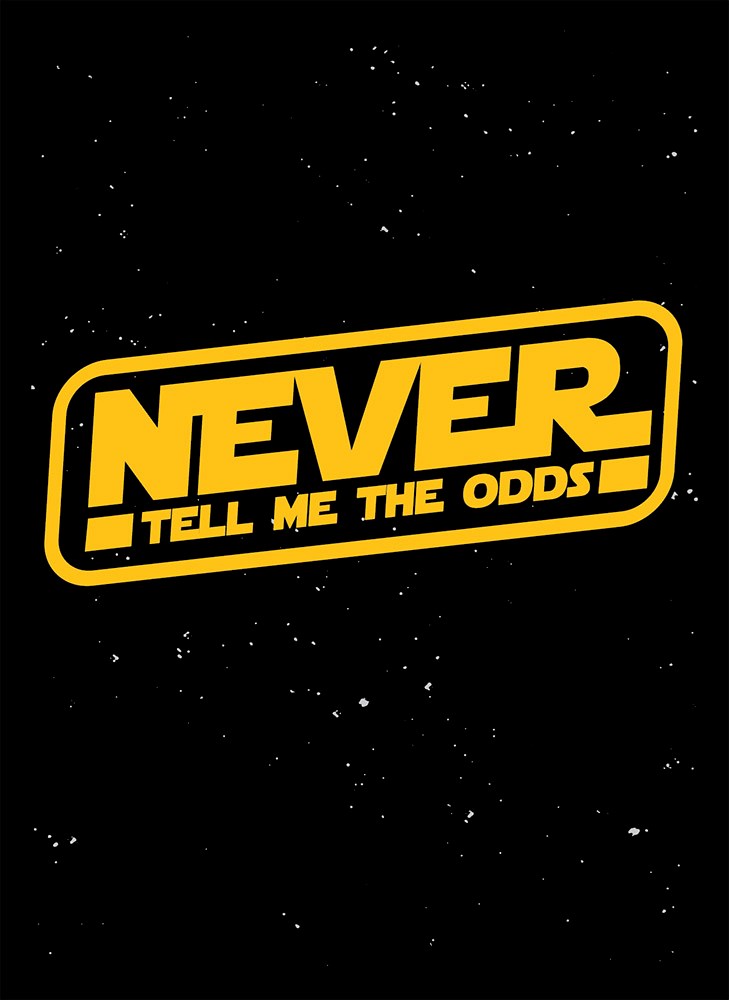 Double Matte Art Sleeve - Never Tell Me the Odds (50-Pack) - Legion ...