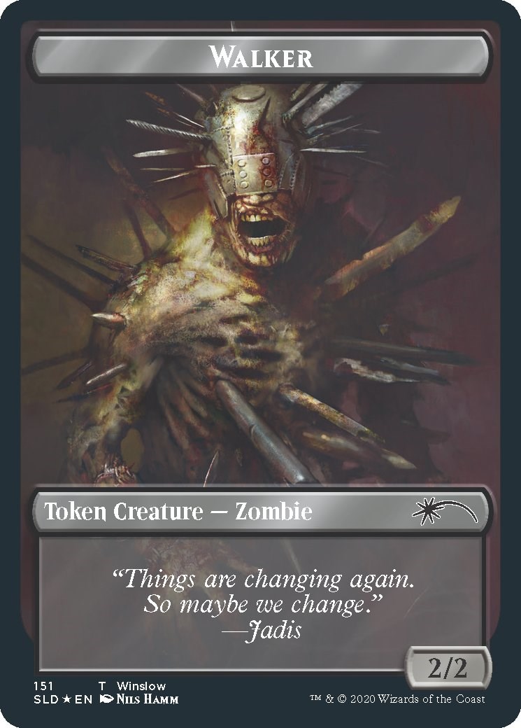 Walker (Winslow // Metal Head) Token - Secret Lair Drop Series - Magic ...