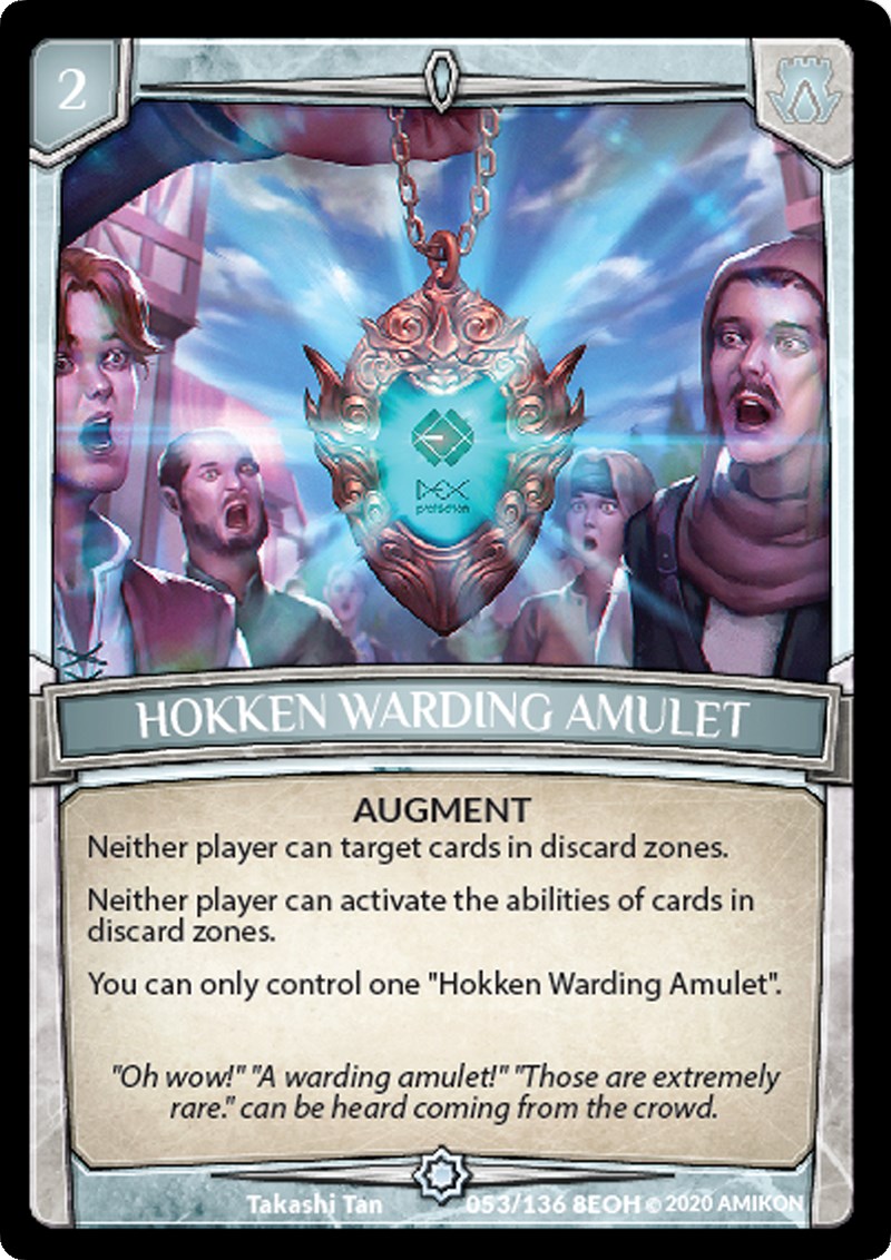 Hokken Warding Amulet - Echoes of Hokken - Argent Saga TCG