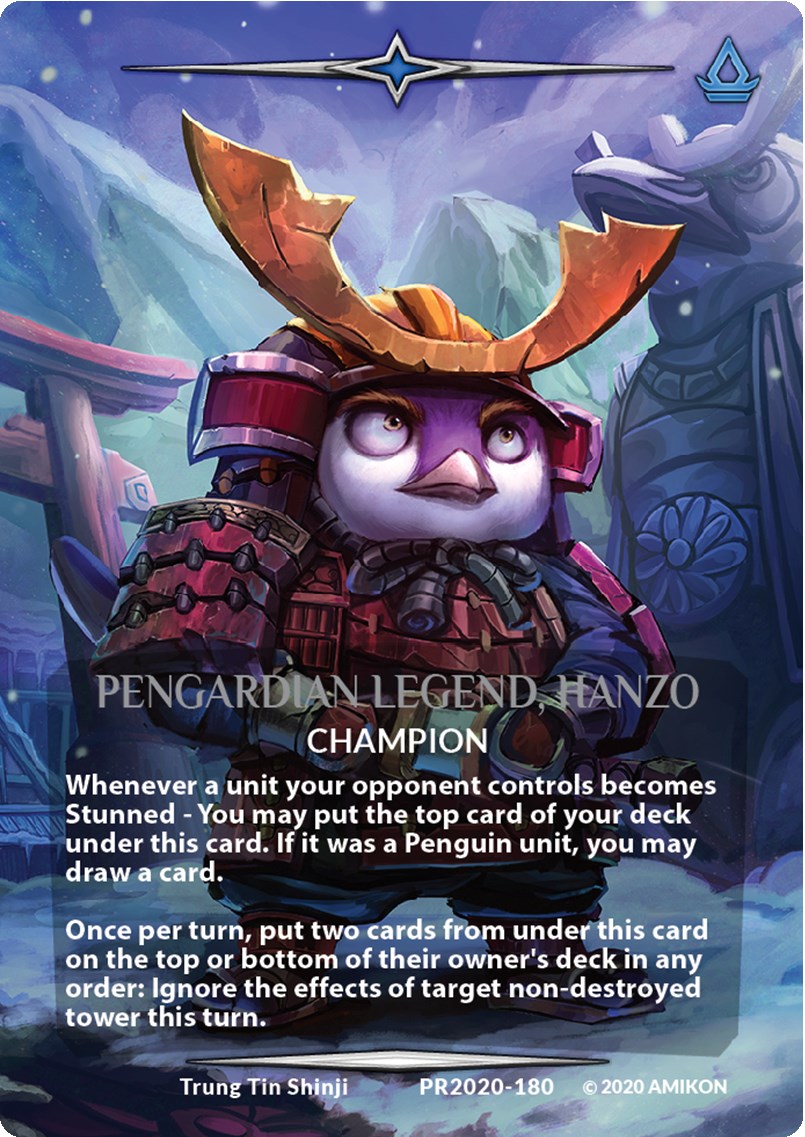 Pengardian Legend, Hanzo (Serial Numbered) - Argent Saga Promos ...