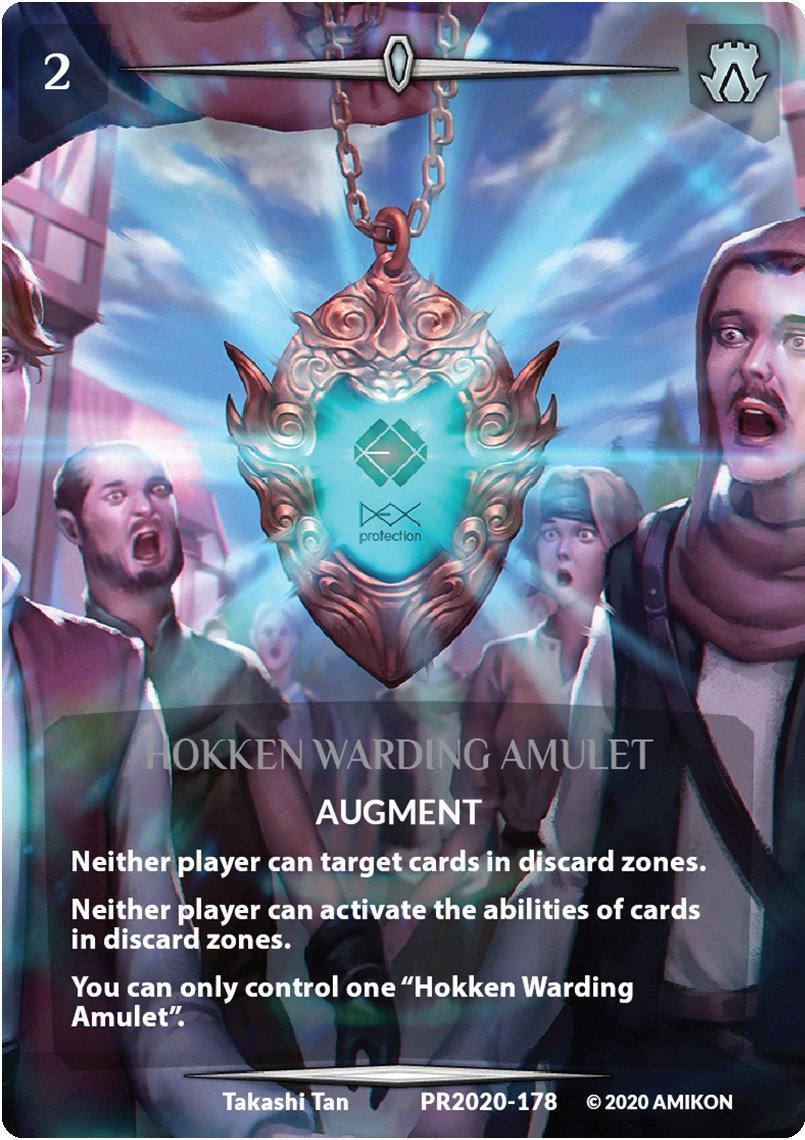 Hokken Warding Amulet (Serial Numbered) - Argent Saga Promos - Argent ...