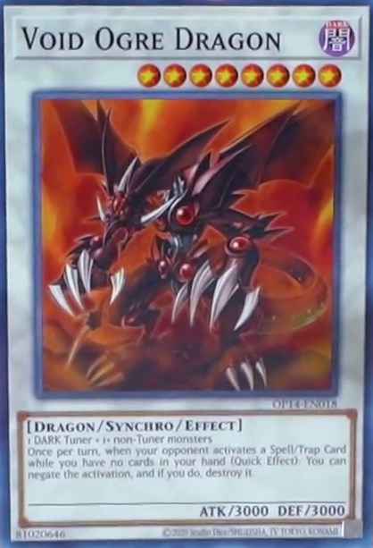 Void Ogre Dragon - OTS Tournament Pack 14 - YuGiOh