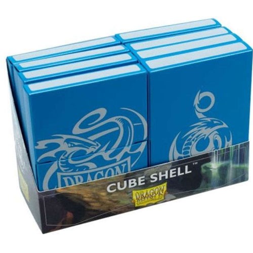 Dragon Shield Cube Shell - Blue (Holds 20) - Dragon Shield Deck Boxes ...