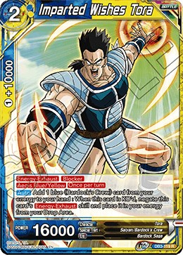 Imparted Wishes Tora - Draft Box 06 - Giant Force - Dragon Ball Super ...