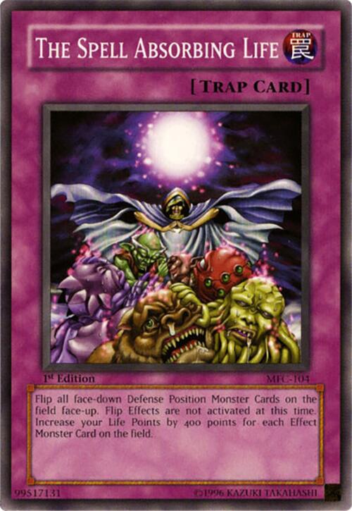 The Spell Absorbing Life - Magician's Force - YuGiOh
