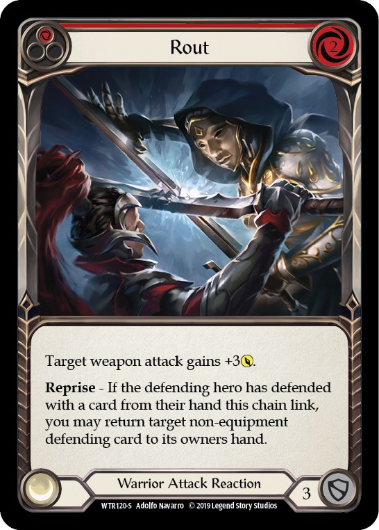 Rout - Welcome to Rathe - Flesh and Blood TCG