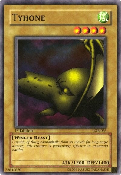 Tyhone - The Legend of Blue Eyes White Dragon - YuGiOh