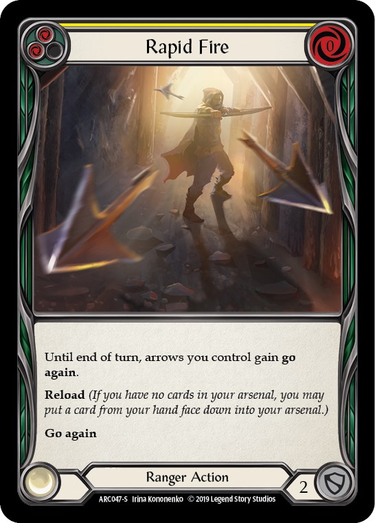 Rapid Fire - Arcane Rising - Flesh and Blood TCG