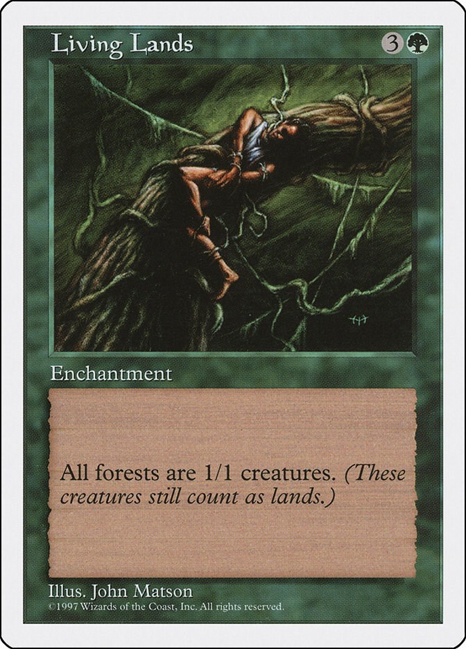 Living Lands - Fifth Edition - Magic: The Gathering