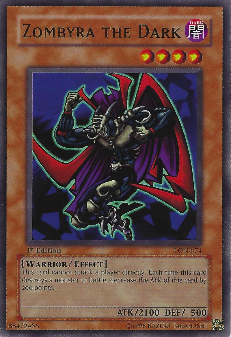 Zombyra the Dark - Labyrinth of Nightmare - YuGiOh