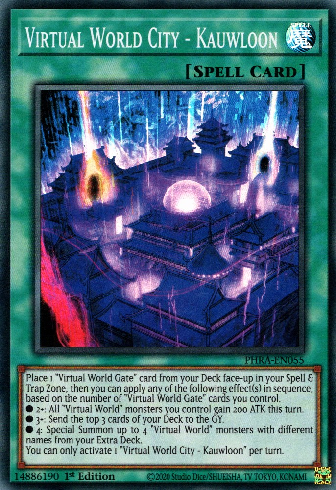 Virtual World City - Kauwloon - Phantom Rage - YuGiOh