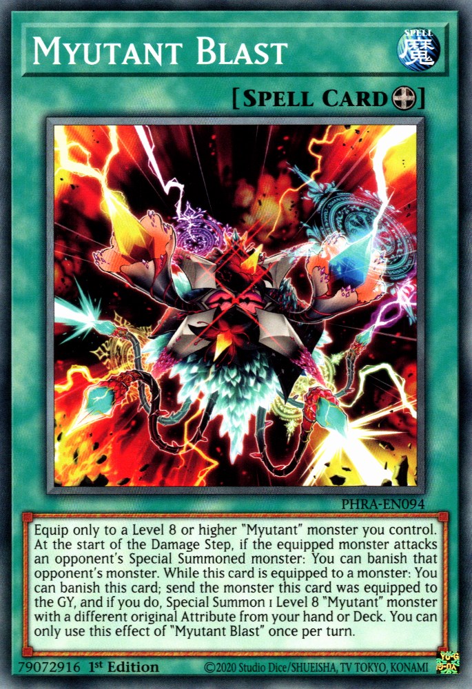 Myutant Blast - Phantom Rage - YuGiOh