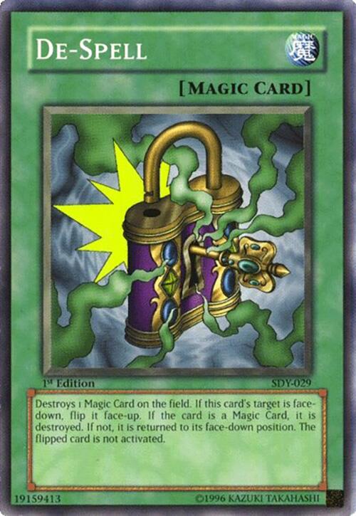De-Spell - Starter Deck: Yugi - YuGiOh