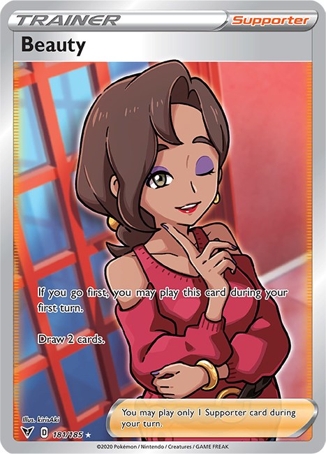 Beauty (Full Art) - SWSH04: Vivid Voltage - Pokemon