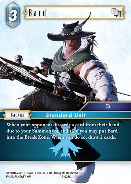Bard - Opus XII - Final Fantasy TCG