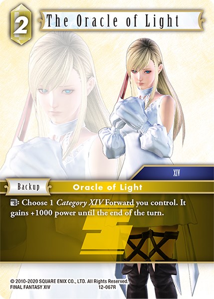 Oracle of Light - Opus XII - Final Fantasy TCG