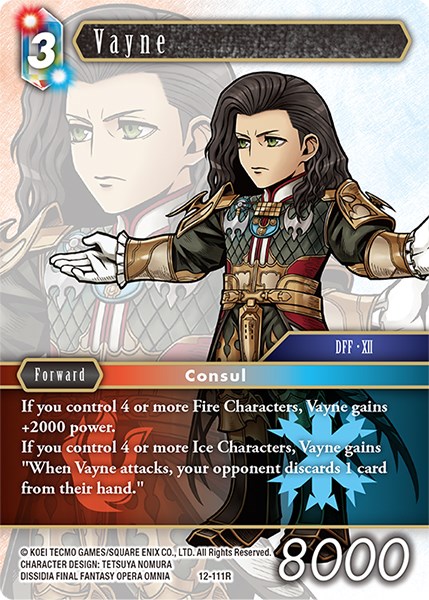 Vayne - Opus XII - Final Fantasy TCG