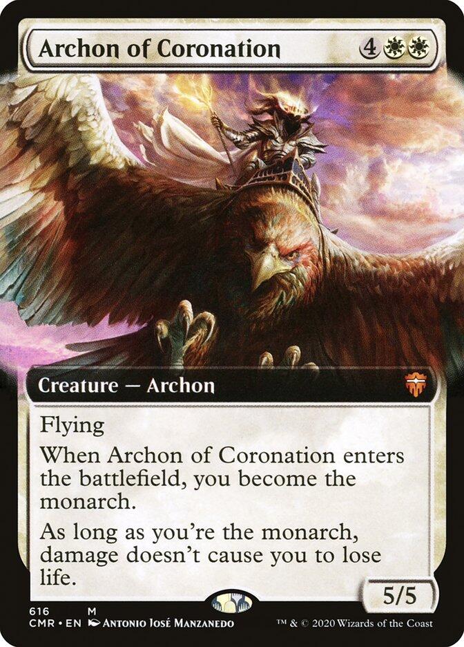 Archon of Coronation (Extended Art) - Commander Legends - Magic: The ...
